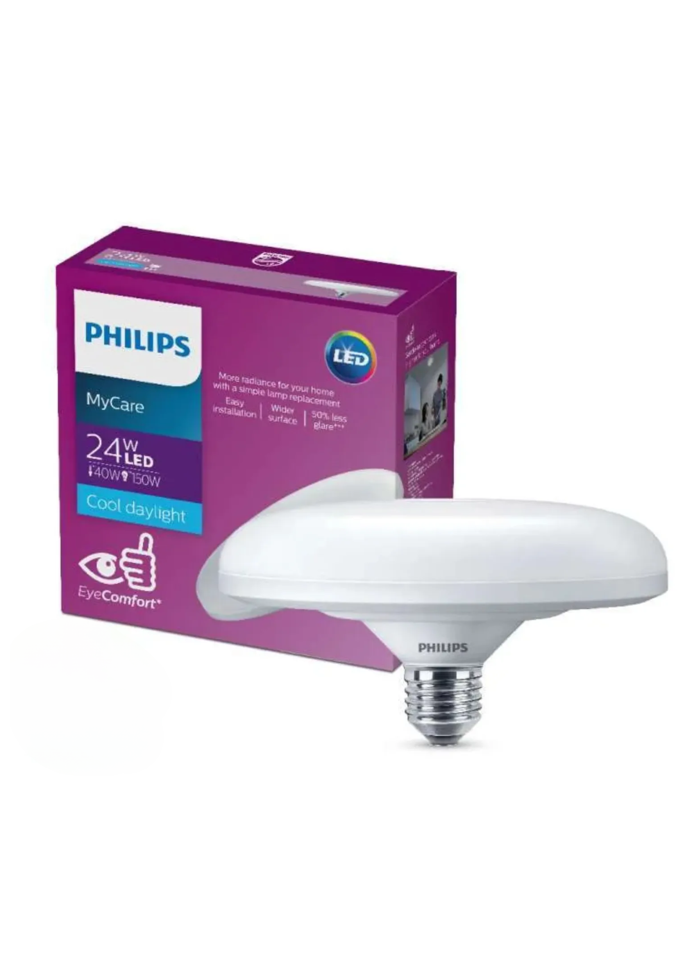 UFO 24W PHILIPS LUZ BLANCA – Inversiones Mayder